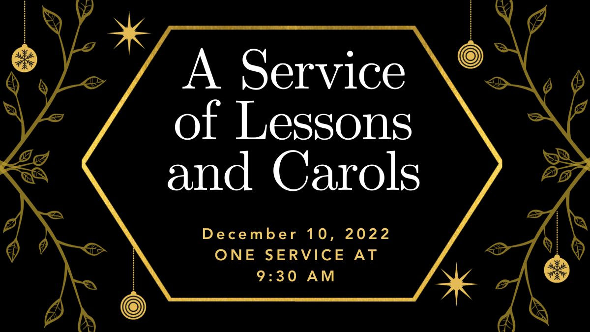 A Service of Lessons and Carols - Saint Paul's UMC
